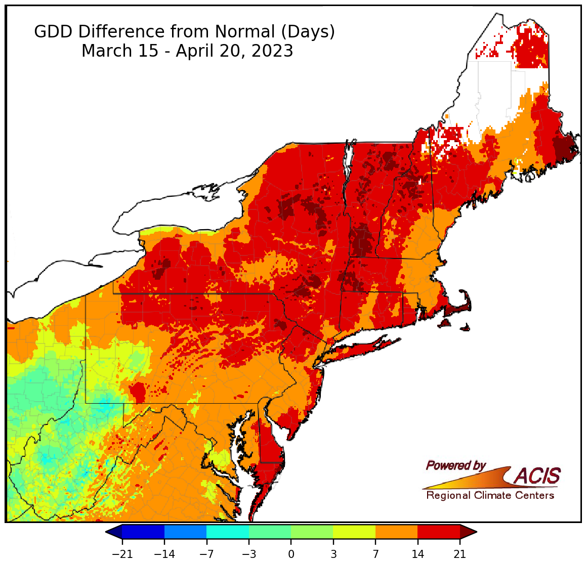 Weather Forecast for the Turf Industry - Last Week